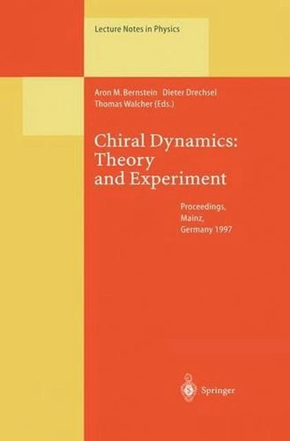 Chiral Dynamics Theory And Experiment Proceedings Of The Workshop
