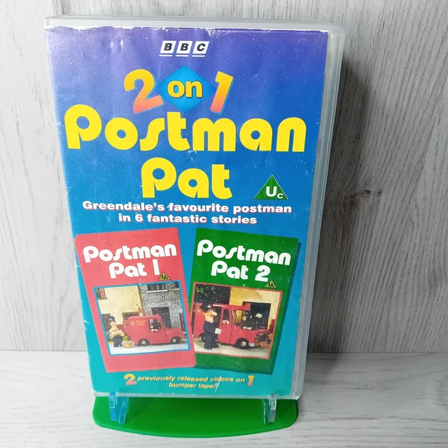POSTMAN PAT 2 On 1 Vhs Tape - Rare Retro Movie Bbc 1996 £19.08 ...