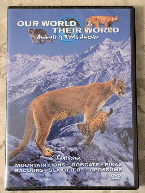 OUR WORLD THEIR World - Animals Of North America (DVD) *NEW & SEALED* £ ...