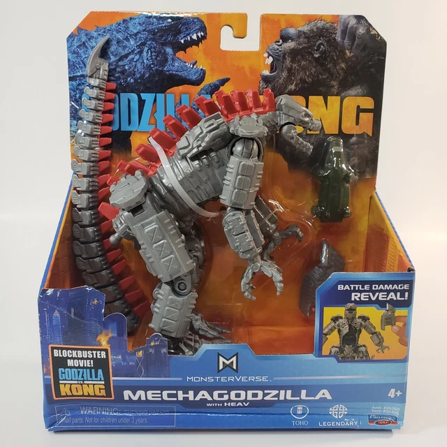 MONSTERVERSE MECHAGODZILLA 6” King Kong vs Godzilla NEW 2021 Damaged ...