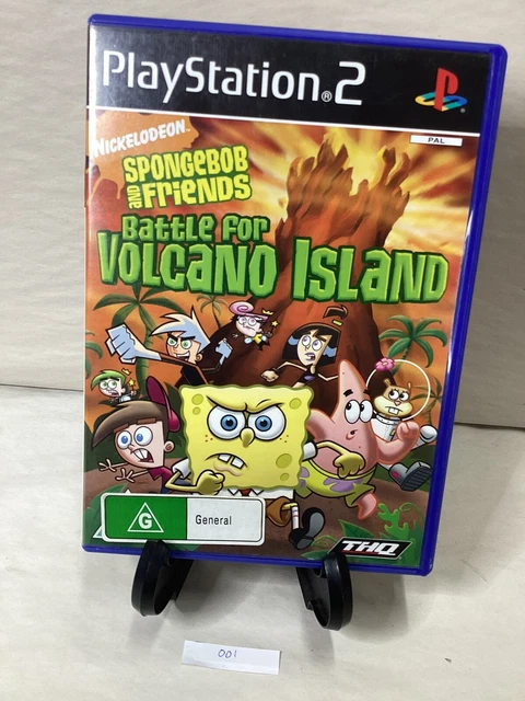 SPONGEBOB & FRIENDS Battle for Volcano Island - PlayStation 2 WT Manual ...