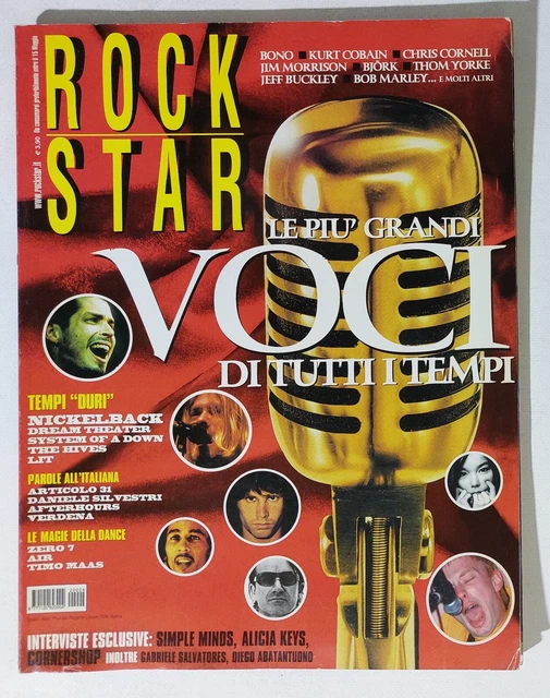 39939 ROCKSTAR 2002 n 4 - Voci tutti i tempi + Poster Albero ...