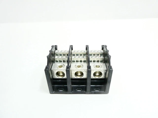 BUSSMANN 16370-3 POWER Distribution Block 3p 310a 600v $295.74 ...
