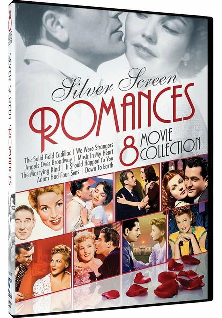 NEW SILVER SCREEN Romances 8 FILM COLLECTION DVD THE CLASSIC ROMANCE ...