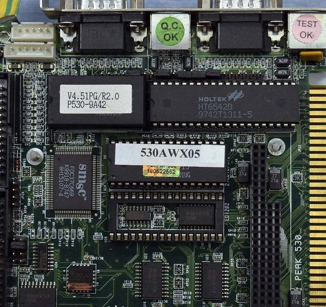 PEAK 530F KJ023300 Peak530 [Bios 530AWX05] Intel Pentium/133 16MB (8M/EDO2 sheet £210.15 ...
