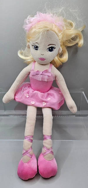 AURORA BLOSSOM'S BALLET ballerina soft toy plush rag doll 14" £8.99 ...