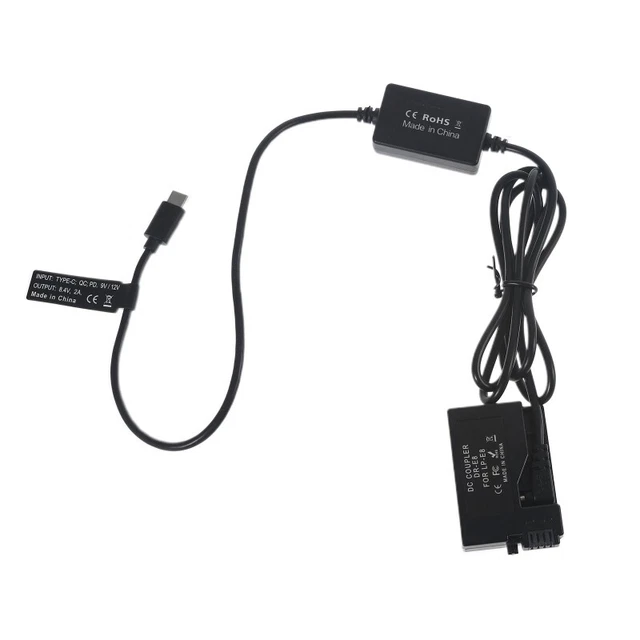 TYPE-C TO FOR Battery for T2i T3i T4i T5i Camera Power Adapter $23.89 ...