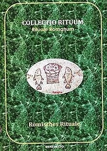 COLLECTIO RITUUM: RÖMISCHES Rituale im Anschluss an "Summo... | Livre ...