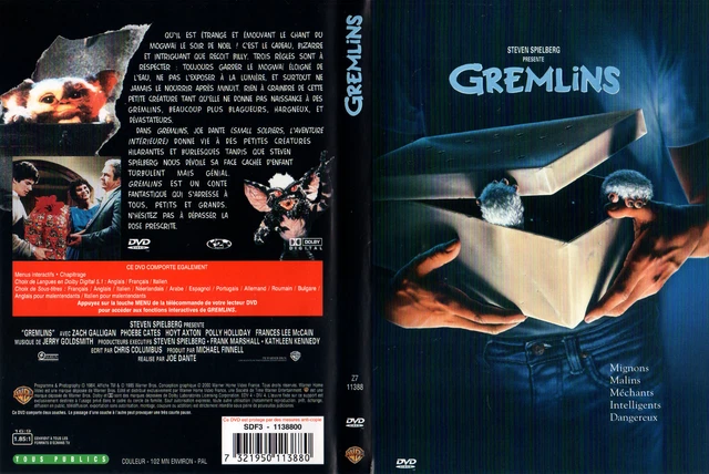 DVD - GREMLINS - Zach Galligan, Phoebe Cates, Hoyt Axton, Joe Dante EUR ...