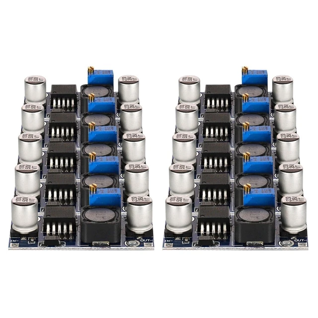 10X/20X LM2596 DC-DC Step Down Spannungswandler Arduino Modul Regler ... 10X/20X LM2596 DC-DC Step Down Spannungswandler Arduino Modul Regler ...