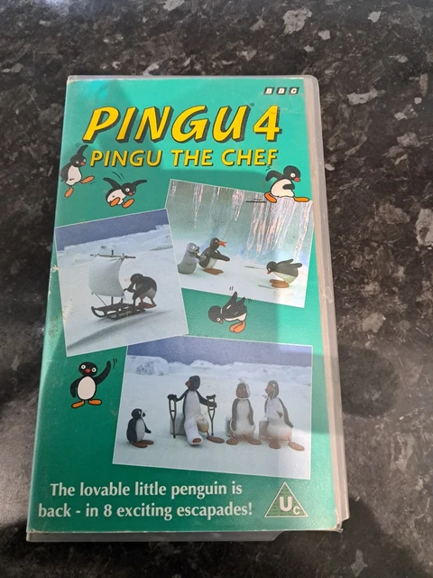 PINGU 4 - Pingu The Chef (VHS/H, 1997) £9.99 - PicClick UK