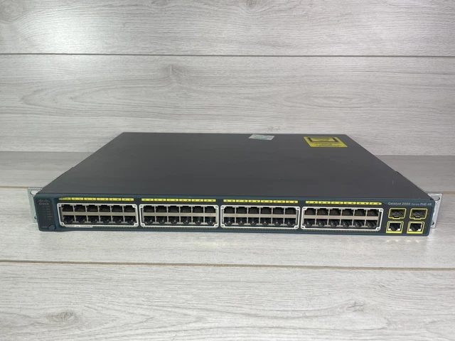 CISCO CATALYST 2960 Series 48 Port Switch WS-C2960-48TS-L $131.88 ...