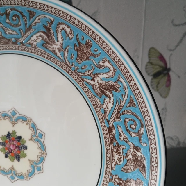 WEDGWOOD FLORENTINE TURQUOISE Dinner Plate 9.5" £15.61 - PicClick UK