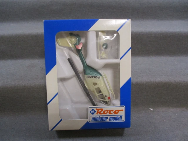 ROCO SPUR H0 4005 Hubschrauber Helikopter Polizei Bayern in OVP EUR 14 ...