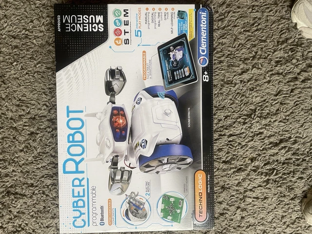 CLEMENTONI - CYBER Robot Science Museum TechnoLogic Programmable - Free ...