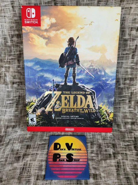 THE LEGEND OF Zelda: Breath of the Wild Special Edition Nintendo Switch ...