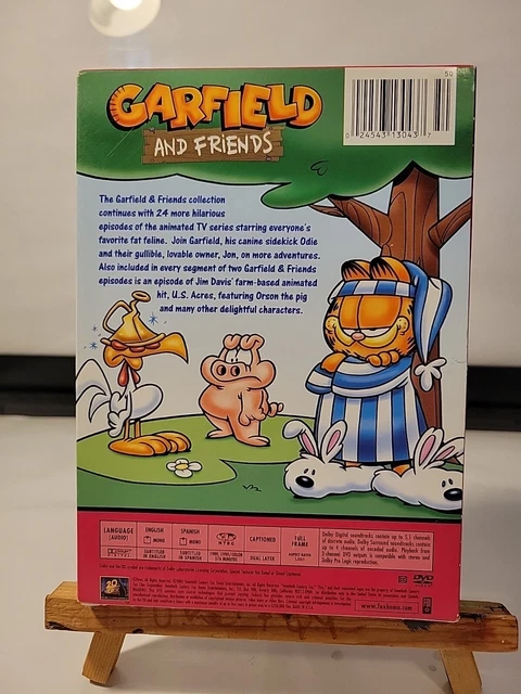 GARFIELD AND FRIENDS Volume 2 Three disc Box Set Excellent Pre-owned ...