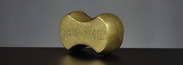 CHINESE LIANG/TAEL WEIGHT, bronze, Qing dynasty (Canton), China, 18thC ...