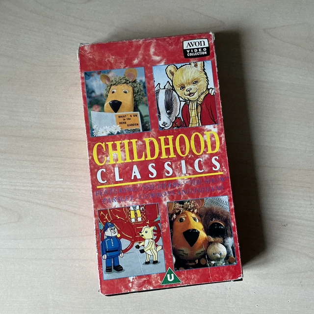 AVON CHILDHOOD CLASSICS Children’s TV Favourites VHS Video Tape 1980’s ...
