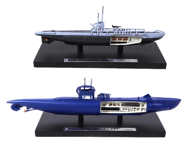 LOT DE 2 sous-marins WW2 U-boot + HMS Ultor 1/350 Atlas Militaire ...