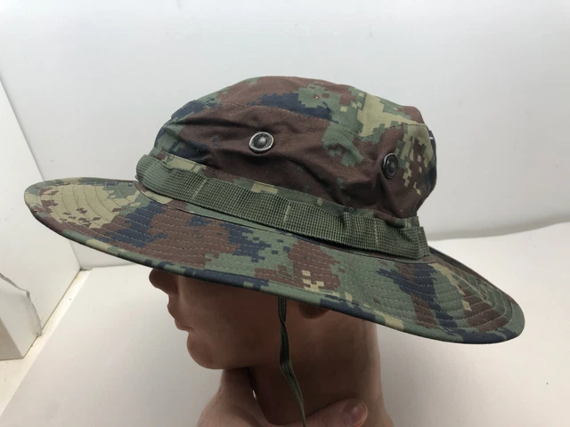 GENUINE US ARMY Digital Jungle Camouflage Boonie Sun Hat Type II - Size ...