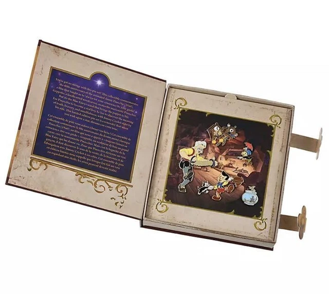 DISNEY PINOCCHIO 80TH Anniversary Limited Edition Pin Badge Set £191.46 ...