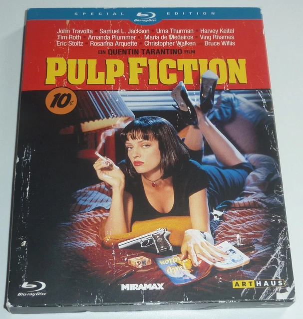 PULP FICTION BLU-RAY Special Edition Mit Schuber + Poster Quentin ...