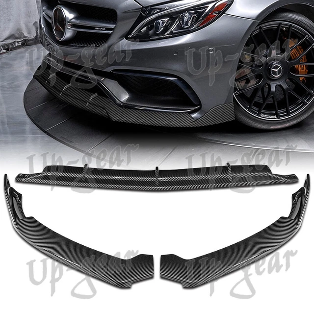 POUR 15-21 MERCEDES W205 C63 AMG style carbone peint pare-chocs avant ...