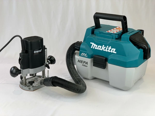 MAKITA DVC750 18V Vacuum Hose Adaptor Adapter to TREND T5 Router £12.97 ...