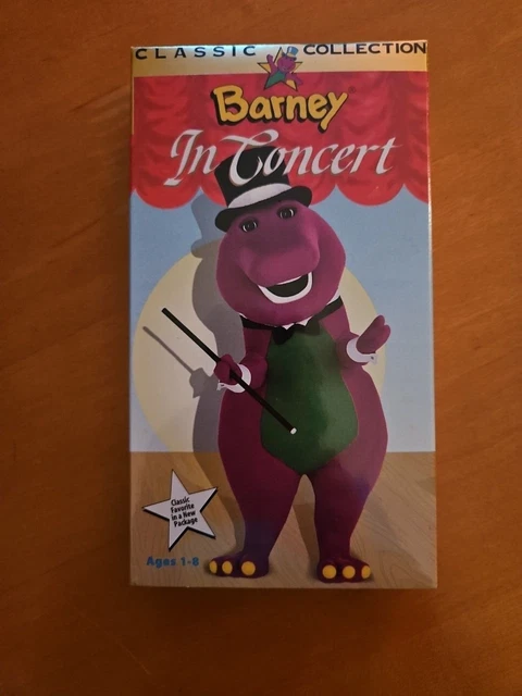BARNEY - BARNEY in Concert (VHS, 1996) New Sealed Barney And The ...
