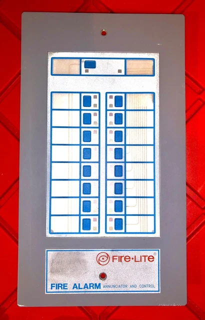 FIRE-LITE AFM-16ATX ANNUNCIATOR Control Module £352.45 - PicClick UK