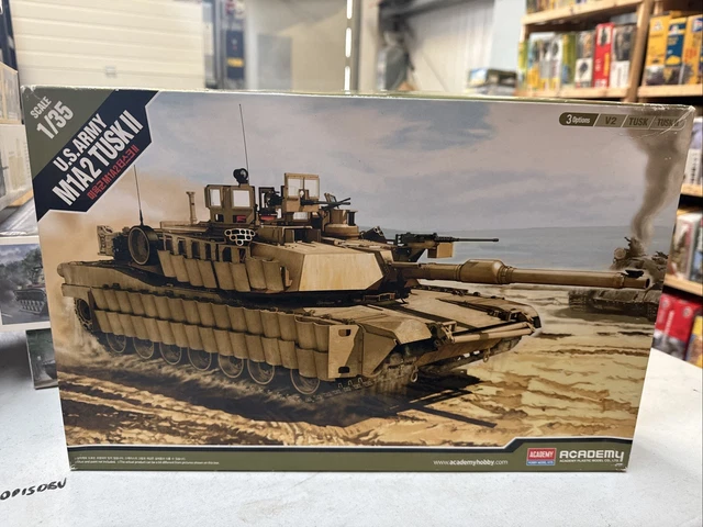 ACADEMY 1/35 U.S. Army M1A2 TUSK II Main Battle Tank £30.00 - PicClick UK