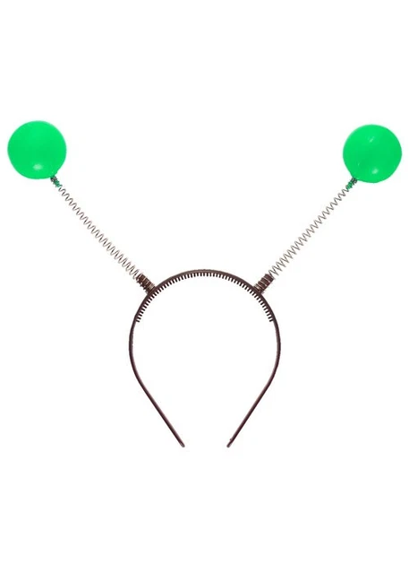 ROALD DAHL JAMES Mr Grasshopper Green Antenna Feelers Head Boppers on ...