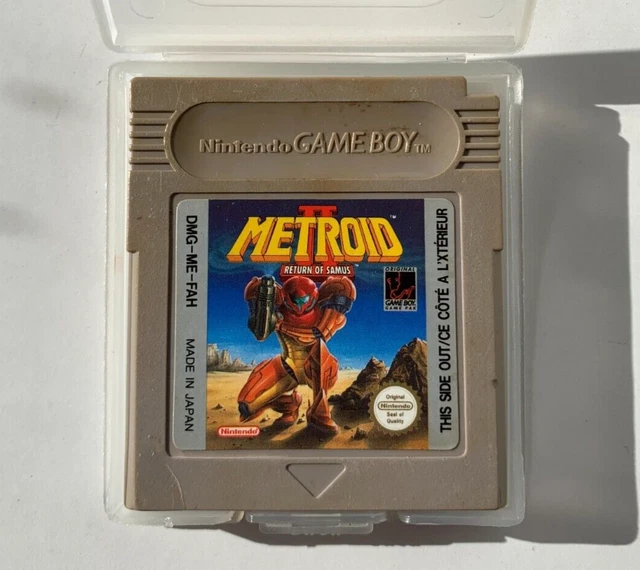 GAME BOY : Metroid II - The Return of Samus [DMG-ME-FAH] Nintendo (1992 ...