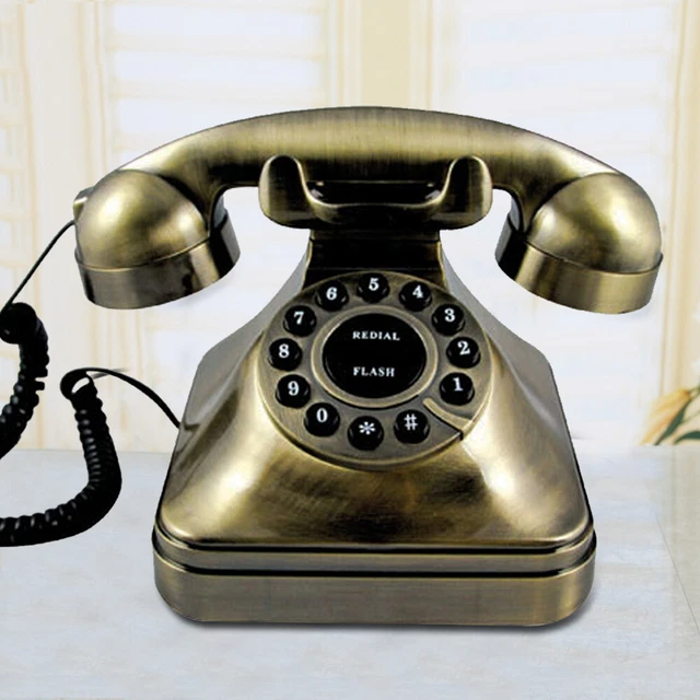 VINTAGE PHONE OLD Fashioned Landline Retro Handset Telephone Home ...