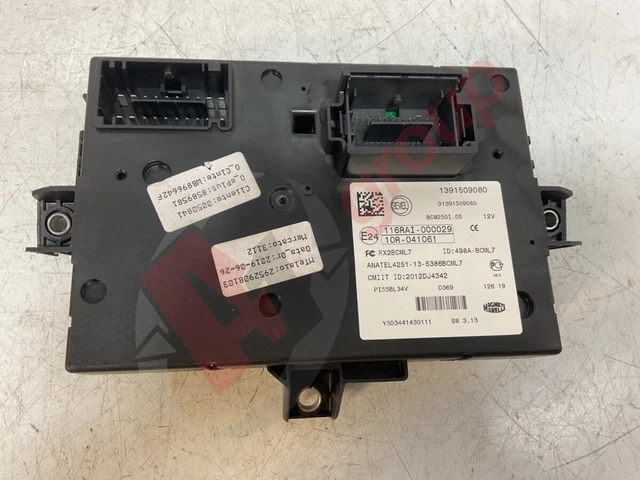 FIAT DUCATO MAXI Mk3 Fuse Box Body Control Bcm 1391509080 2014-2021 ...