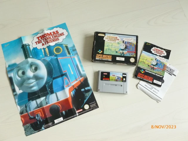 THOMAS THE TANK Engine & Friends SNES/Super Nintendo with Original ...