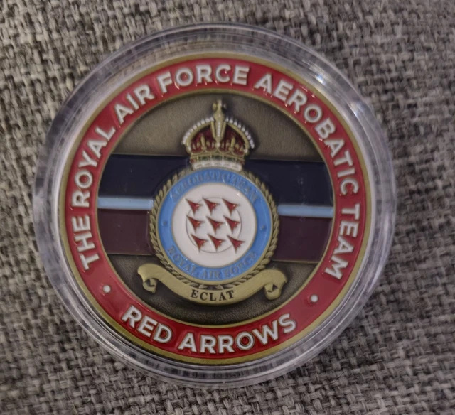 RAF RED ARROWS 60th Diamond Season Anniversary Collectors Coin £32.00 ...
