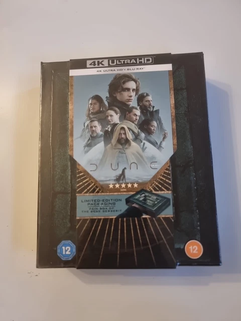 DUNE - 4K & Blu-Ray - Bene Gesserit Pain Box - New & Sealed LIMITED ...