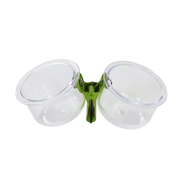 PET BIRD FEEDER Cup Bowl Parrots Gym Cup Clip-on Bird Feeder $11.51 ...