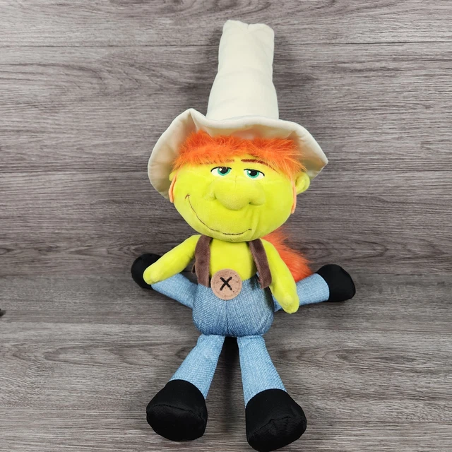 HICKORY TROLLS WORLD Tour Cowboy Plush Medium DreamWorks Animation Soft ...