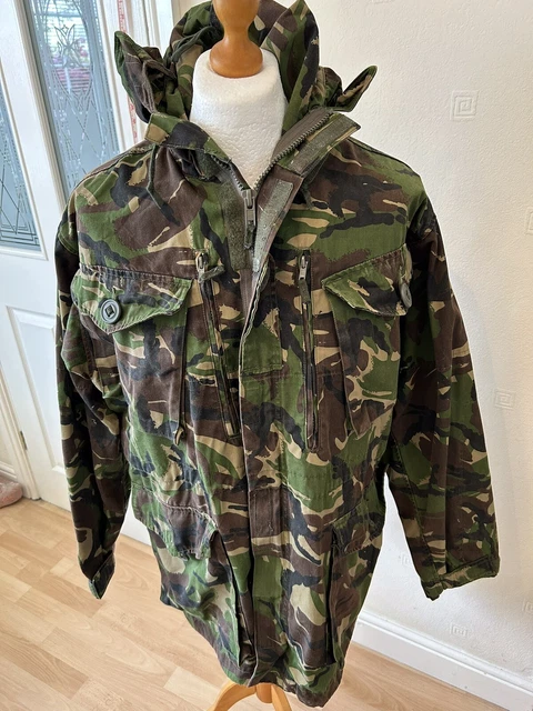 BRITISH ARMY SMOCK combat jacket Woodland DPM size 170/104 £19.95 ...