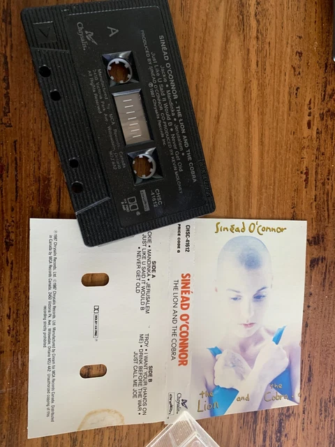 Sinead Oconnor Canadian The Lion And The Cobra Cassette 1987 Version 1
