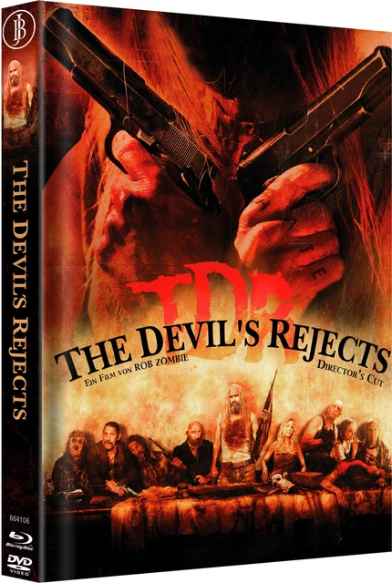 ROB ZOMBIE THE Devil's Rejects Mediabook Cover A 2 Disc Edit. NEU OVP ...