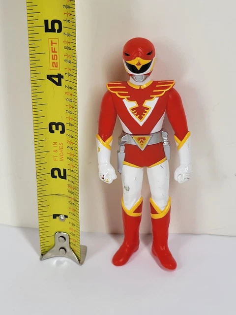 JETMAN RED HAWK Figure Choujin Super Sentai 2001 Toy Over 4" RARE, US ...