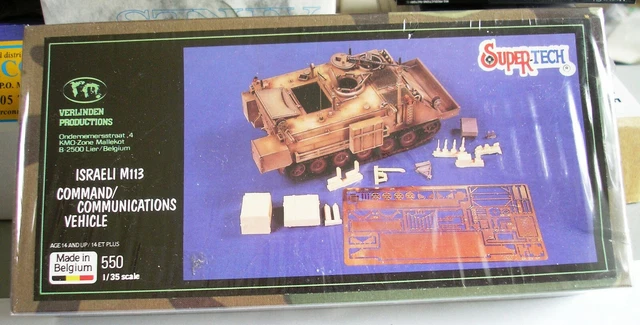 VERLINDEN 550 - Israeli M113 Command Communication Vehicle - Super-Tech ...