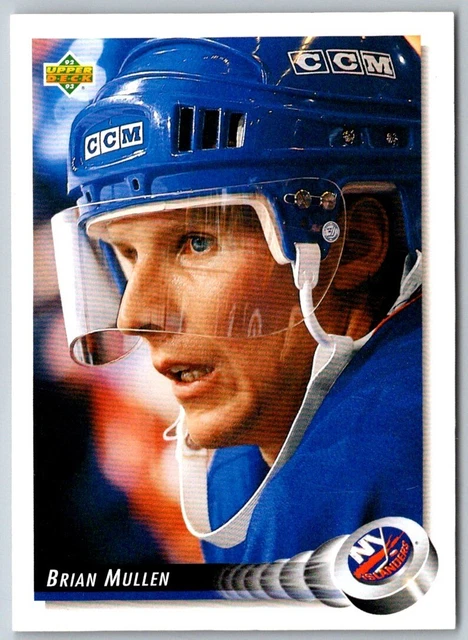 1992 UPPER DECK Brian Mullen #468 New York Islanders Hockey Card EUR 2 ...