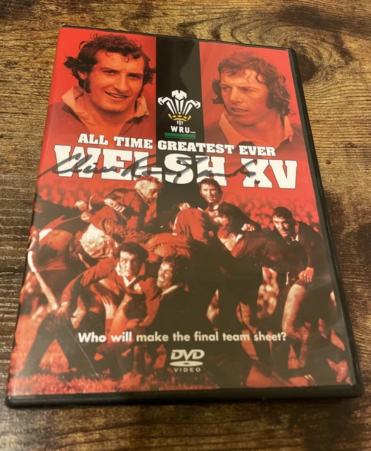WELSH RUGBY DVD All Time Greatest ever XV Signed by Clive Rowlands £10. ...