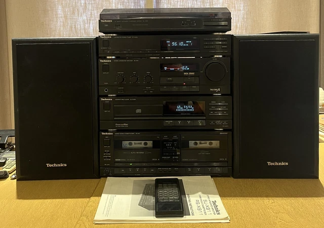 TECHNICS SU-X911 HI-FI Stereo Stack System, Turntable, Speakers ...