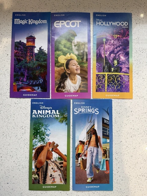 JUNE 2025 DISNEY World Theme Park Guide Maps (New) £4.10 - PicClick UK